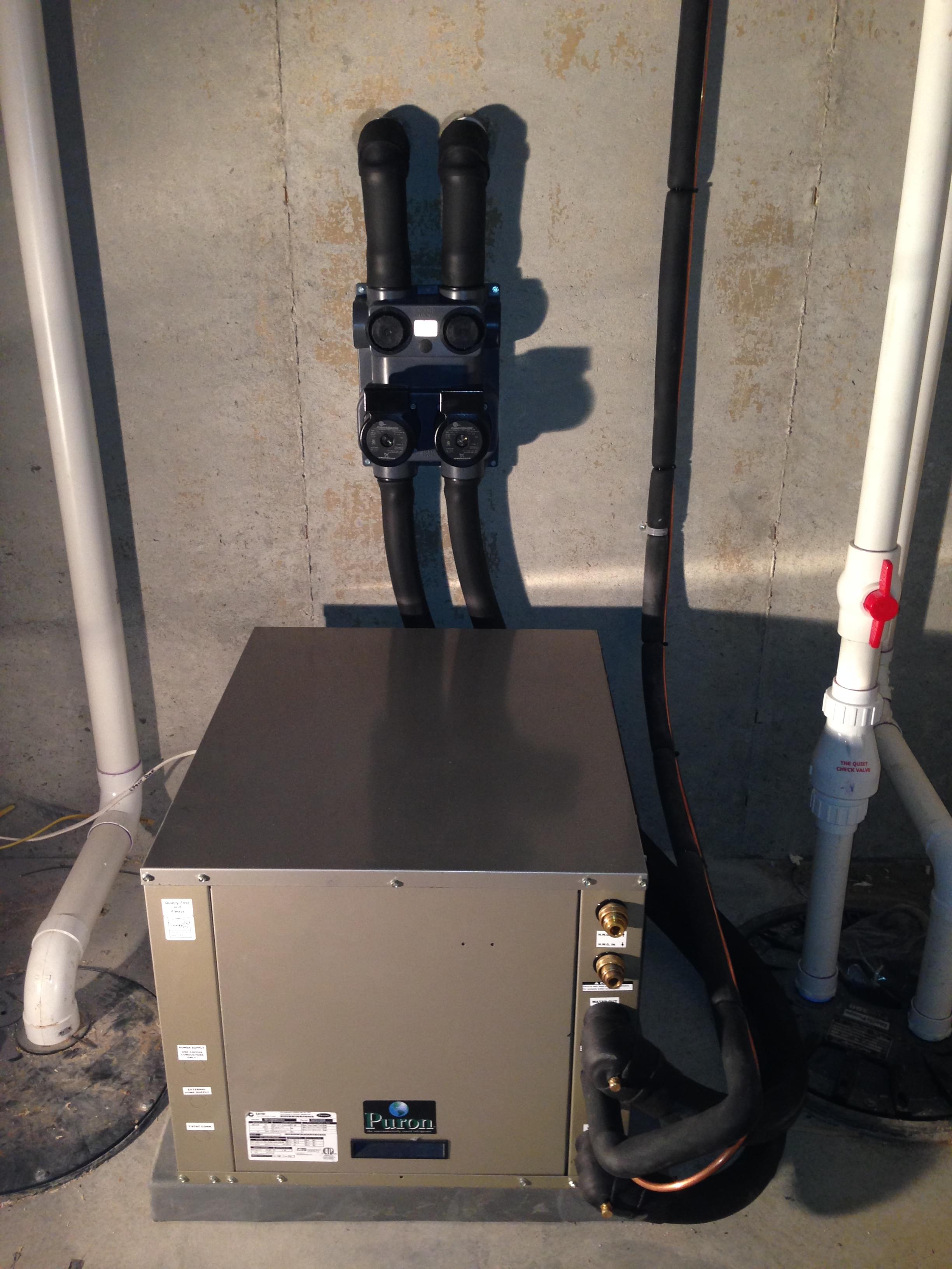 Inside Of A Geothermal Pump